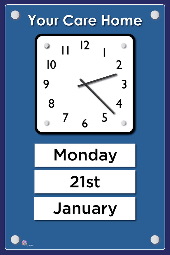 Orientation Displays – The Care Home Designer