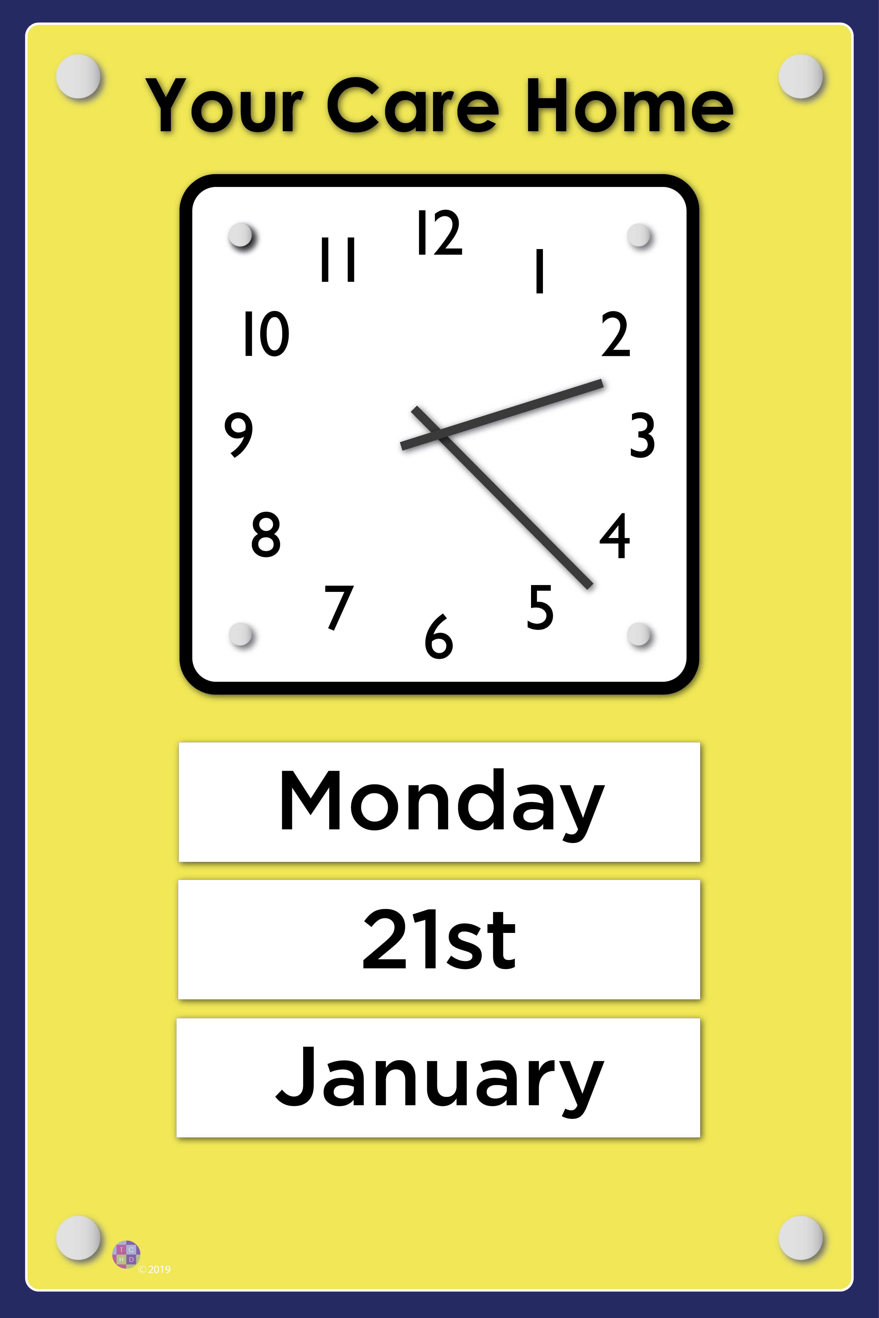 Orientation Displays – The Care Home Designer